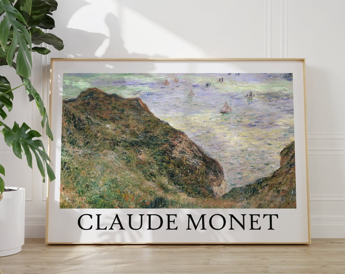 Claude Monet Poster - High-Quality Exhibition Art As Claude Monet Wall ...