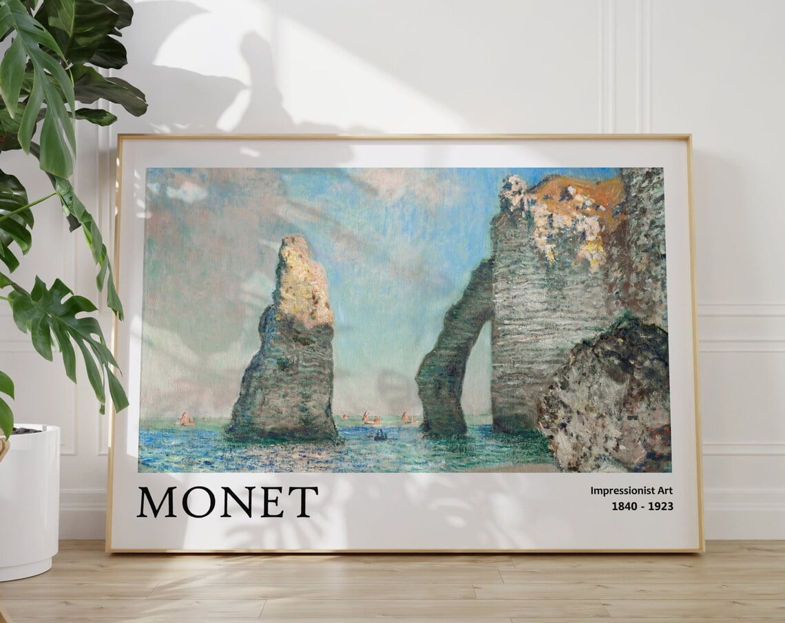 Claude Monet Poster - High-Quality Exhibition Art As Claude Monet Wall ...