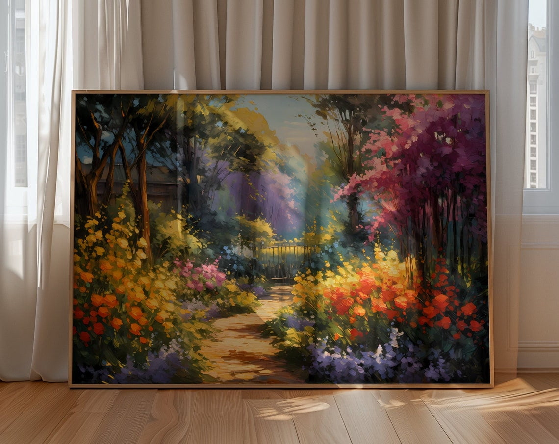 Claude Monet Poster - Nature - High-Quality Exhibition Art As Claude ...