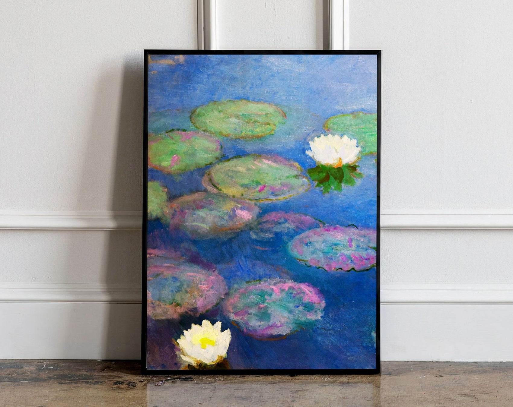 Claude Monet Poster Water Lilies Claude Monet Monet Print Monet Vintage ...