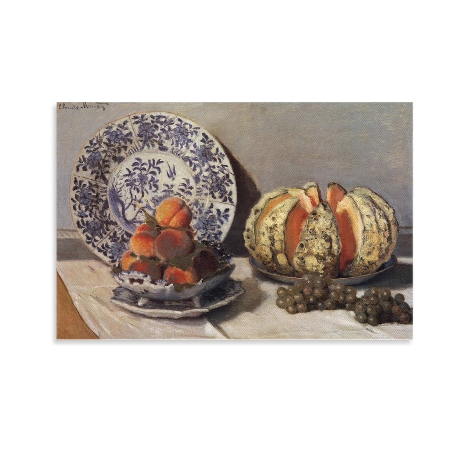 Claude Monet Posters Still Life Flowers Posters Wall Art Poster Scroll ...