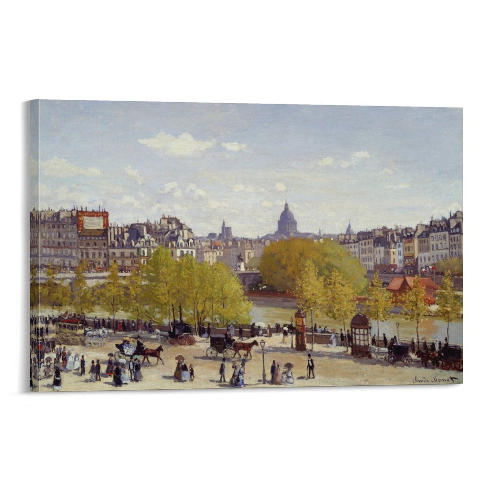 Claude Monet Print Painting (117) Posters Wall Art Painting Canvas Gift ...