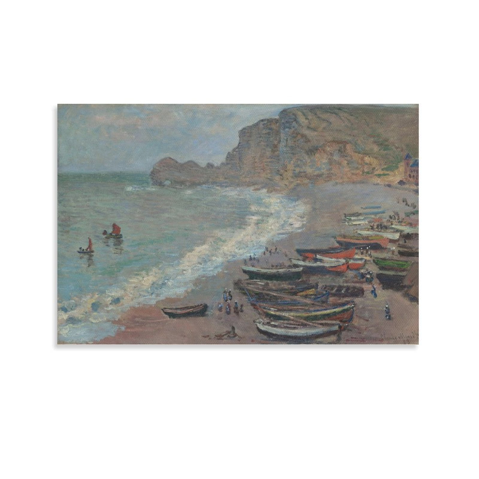 Claude Monet Print Painting (258) Posters Wall Art Painting Canvas Gift ...