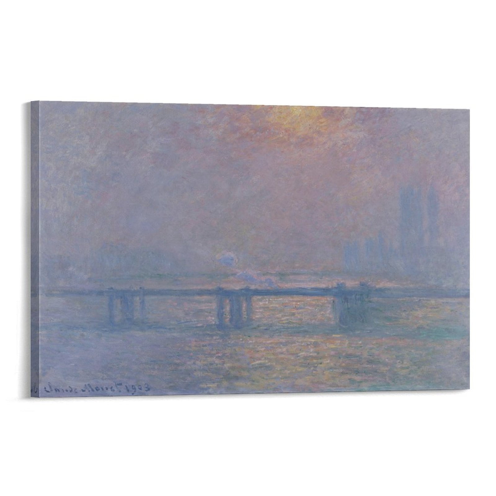Claude Monet Print Painting (302) Posters Art Print Wall Photo Paint ...