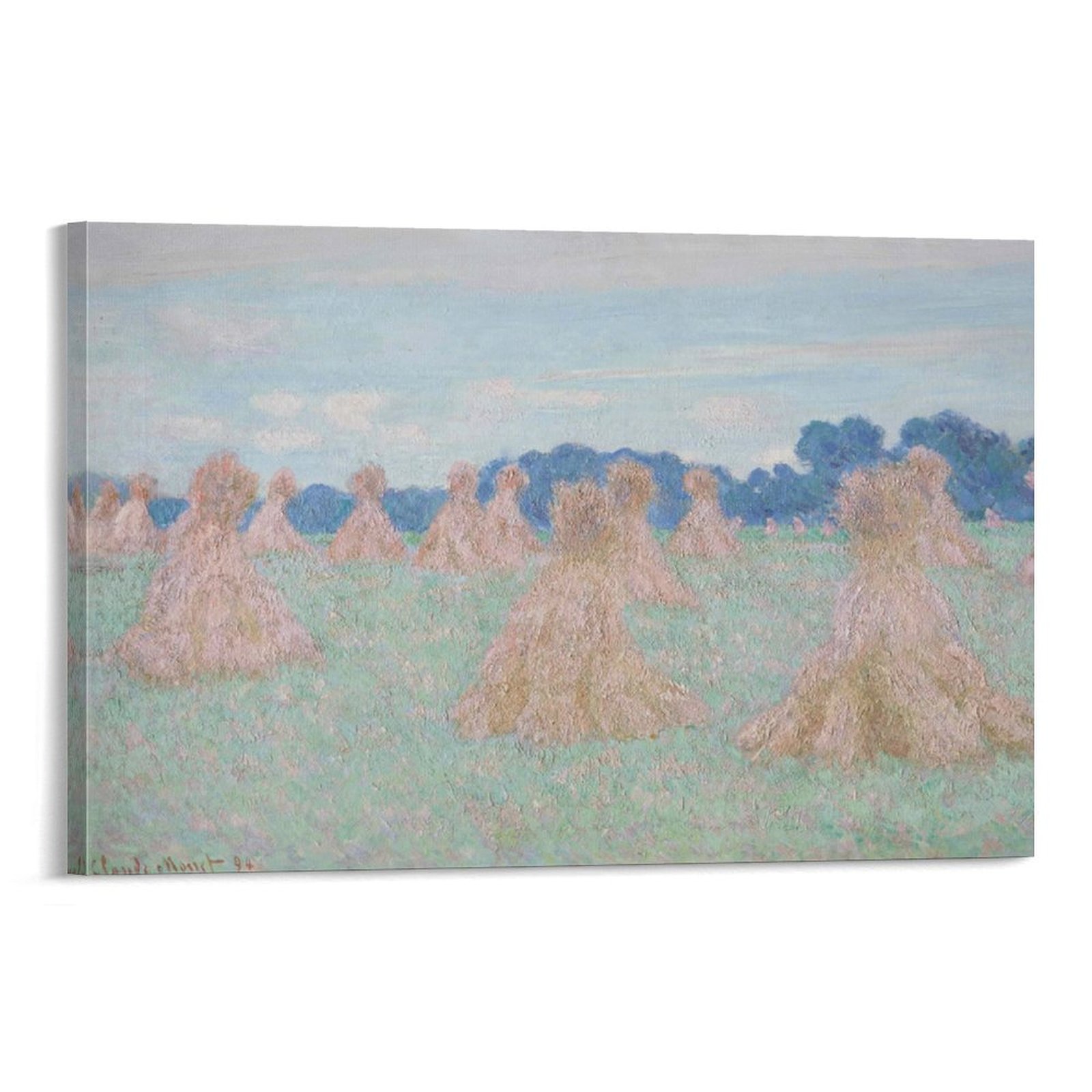 Claude Monet Print Painting (382) Canvas Wall Art Prints Poster Gifts ...
