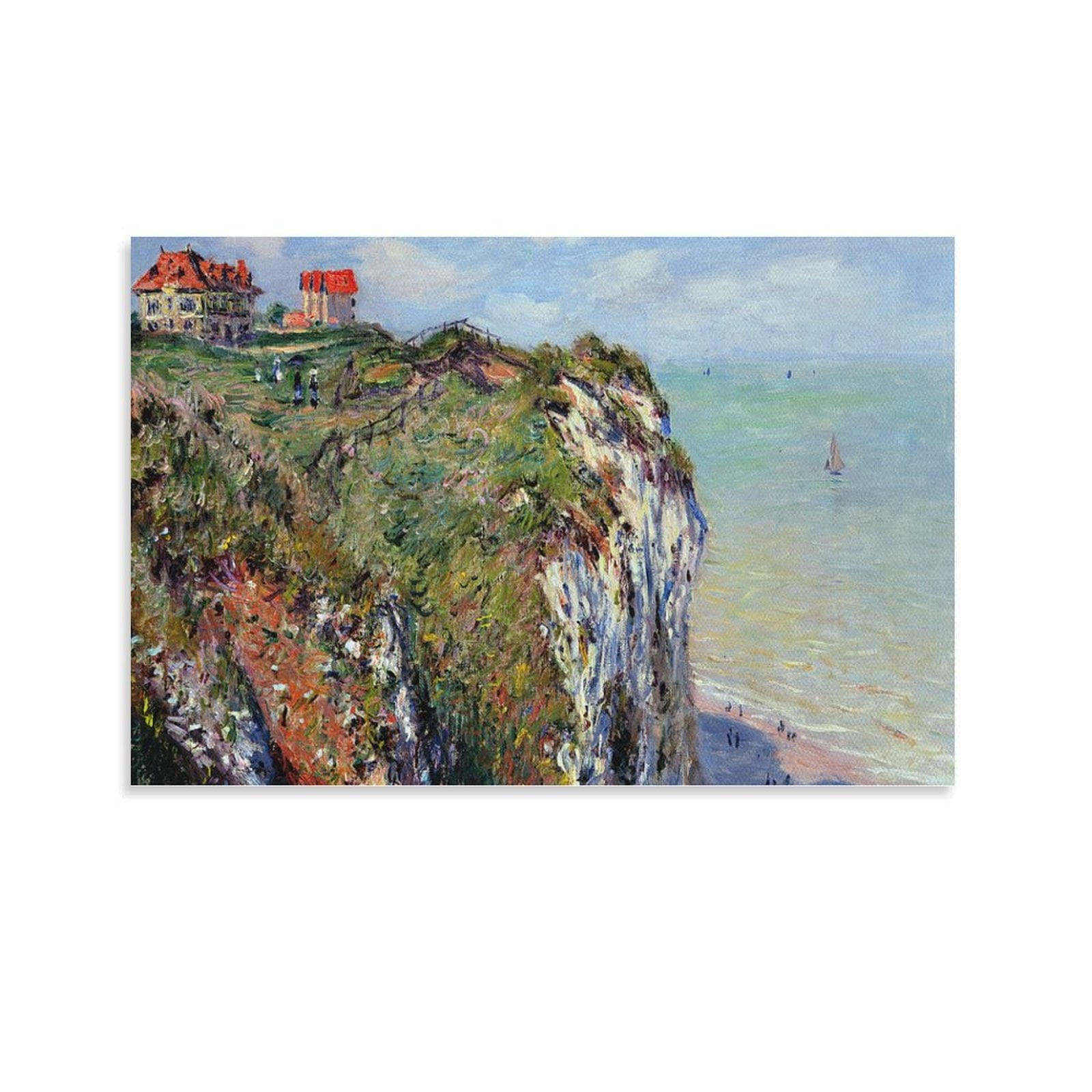 Claude Monet Print Painting (521) Posters Wall Art Painting Canvas Gift ...