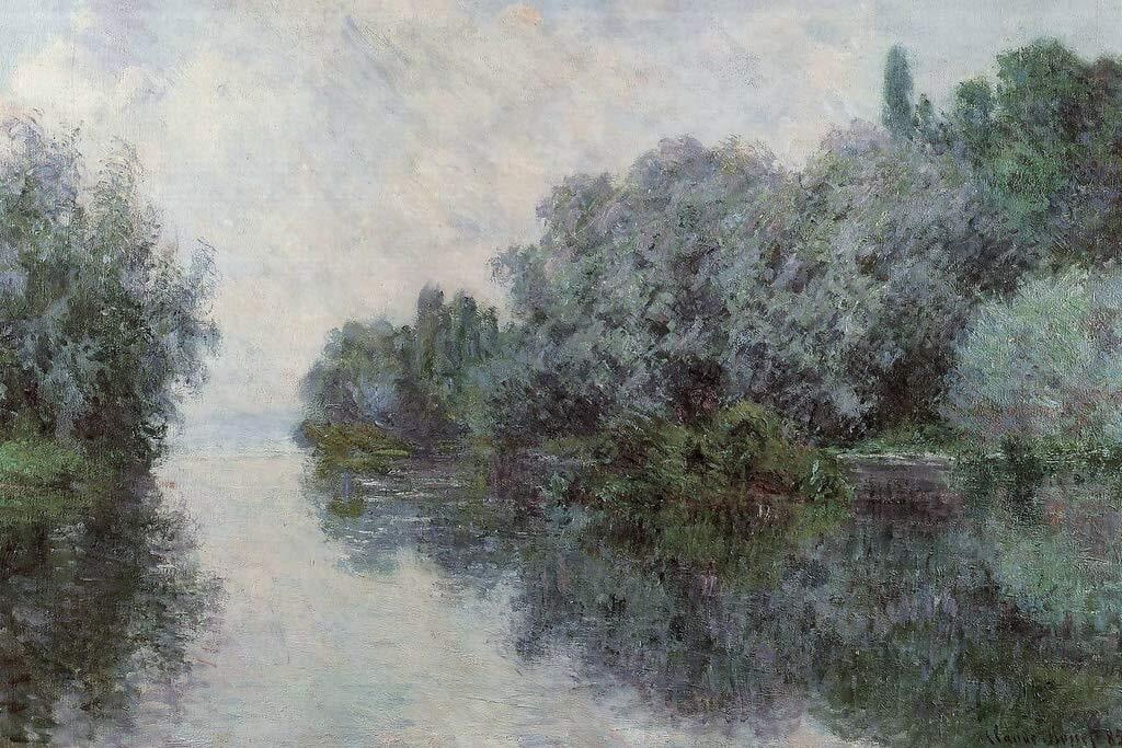 Claude Monet The Seine at Giverny Fine Art Impressionist Art Posters ...