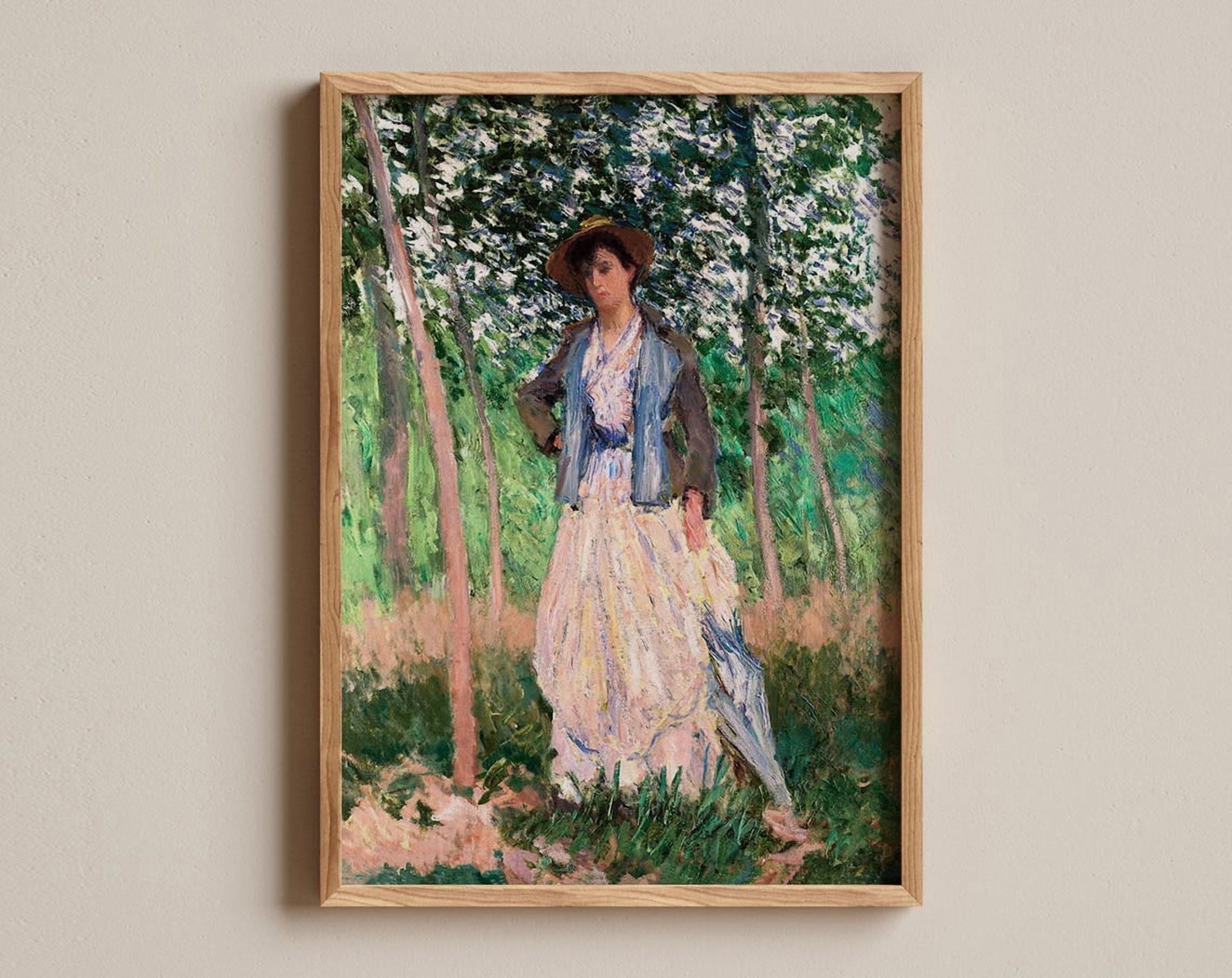 Claude Monet Sunset Vintage Impressionist Poster Unframed Paper Print ...