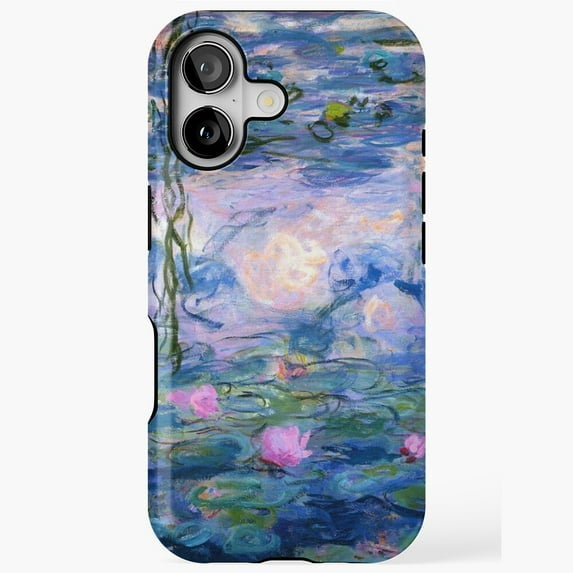 Claude Monet Water Lilies Classic Painting Art Phone Case for iPhone 17 ...