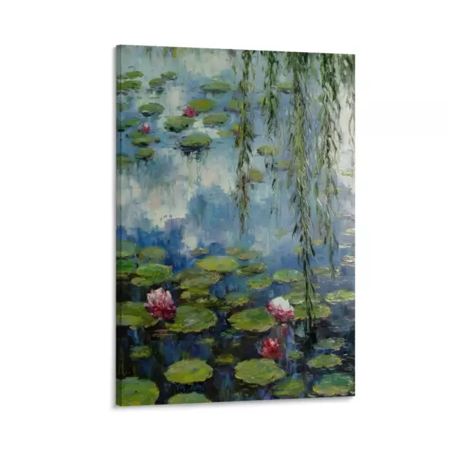 Claude Monet Water Lilies Impressionist Art Posters Poster Monet Poster ...