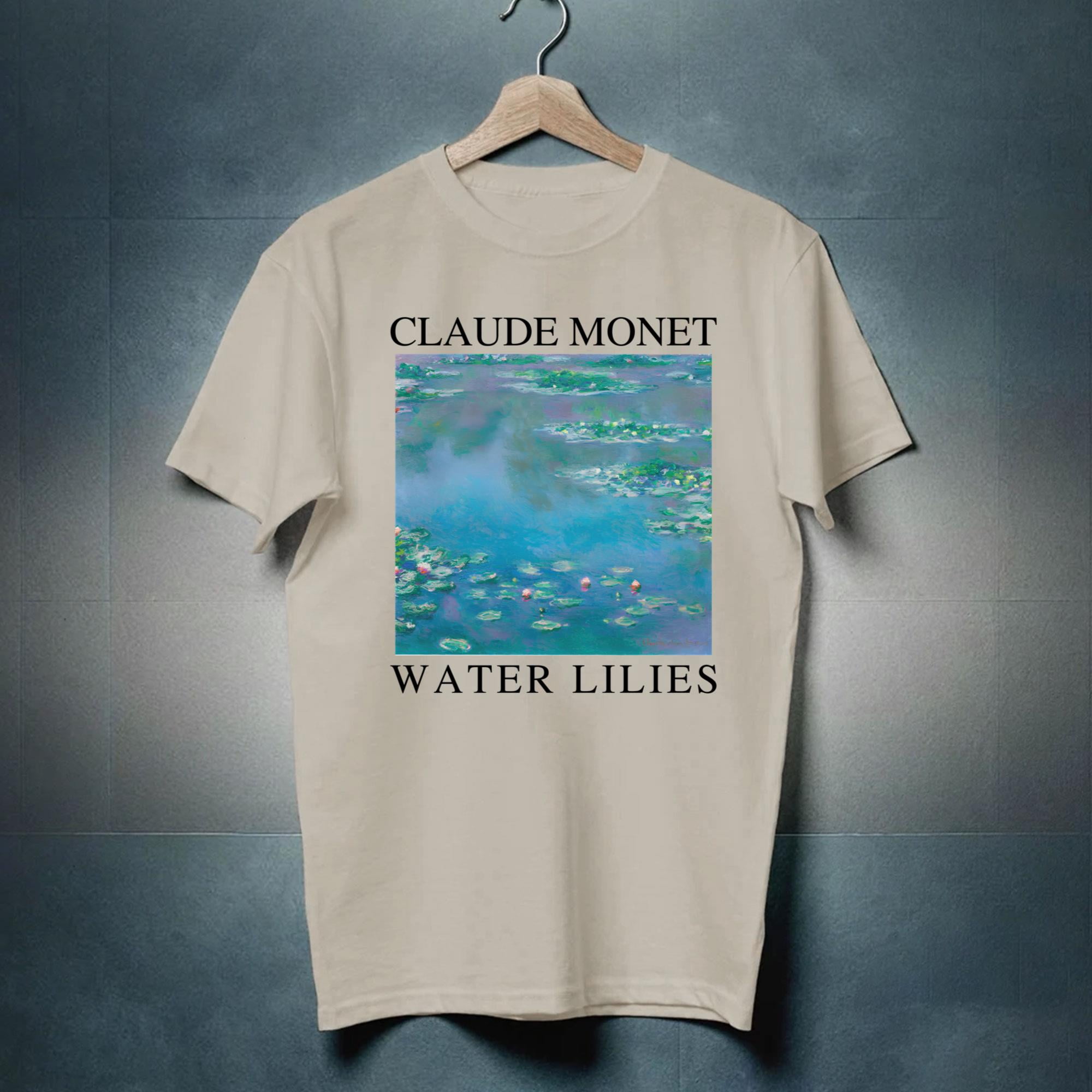 Claude Monet Water Lilies Tshirt -aesthetic shirt,graphic tees ...