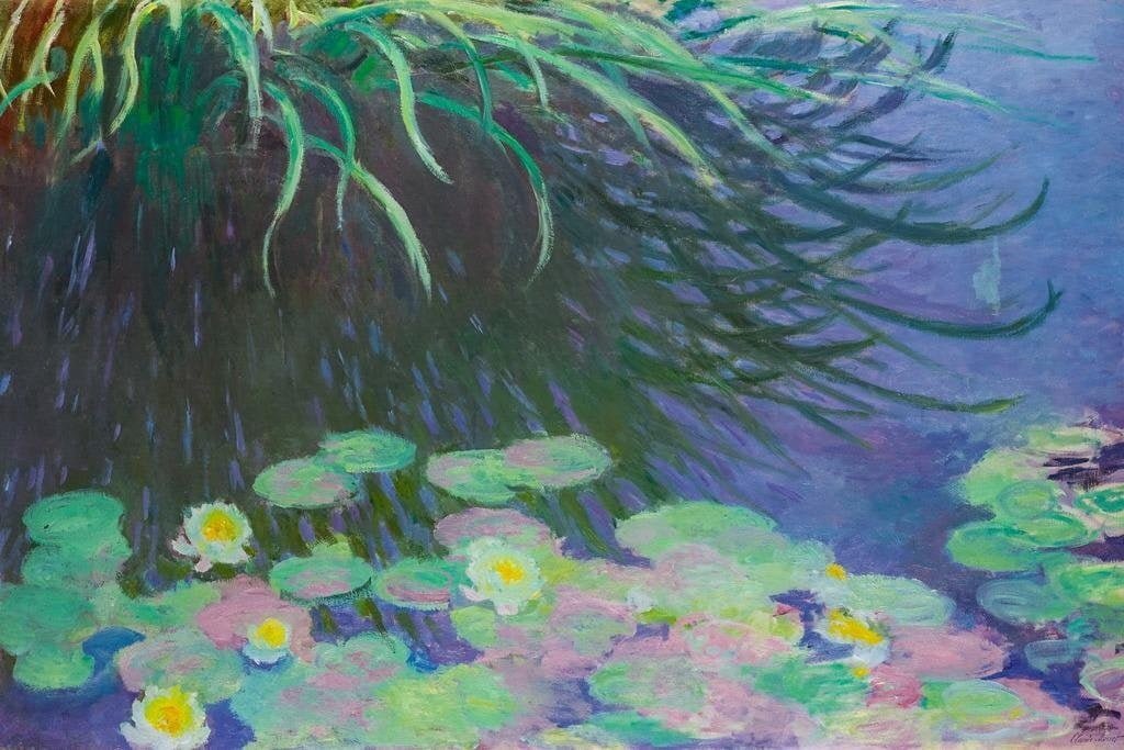 Claude Monet Waterlilies Morning French Impressionist Artist ...