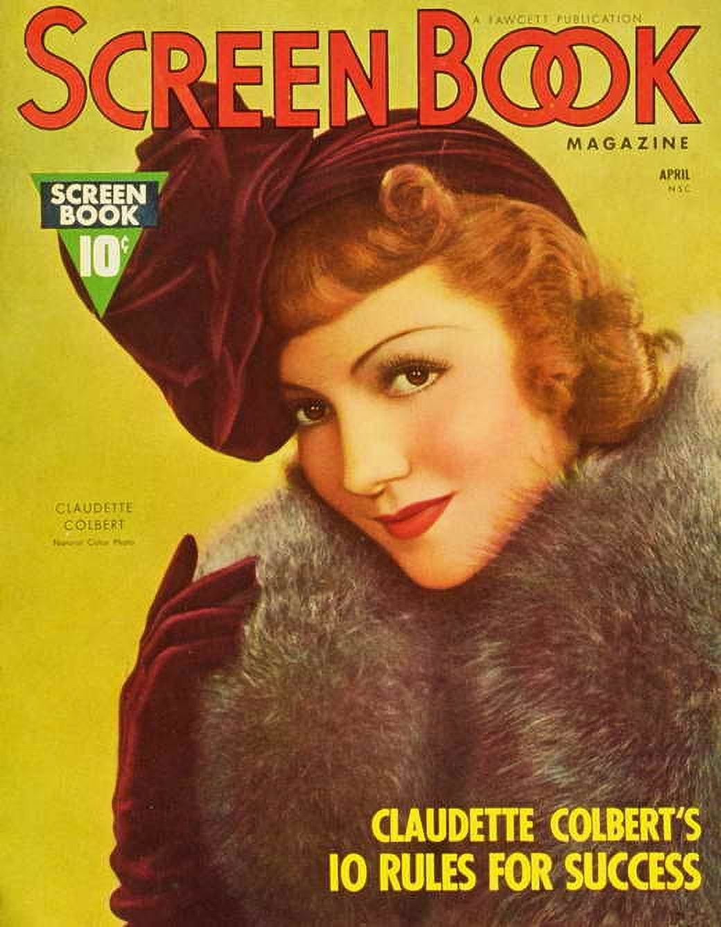 Claudette Colbert - movie POSTER (11" x 17") - Walmart.com