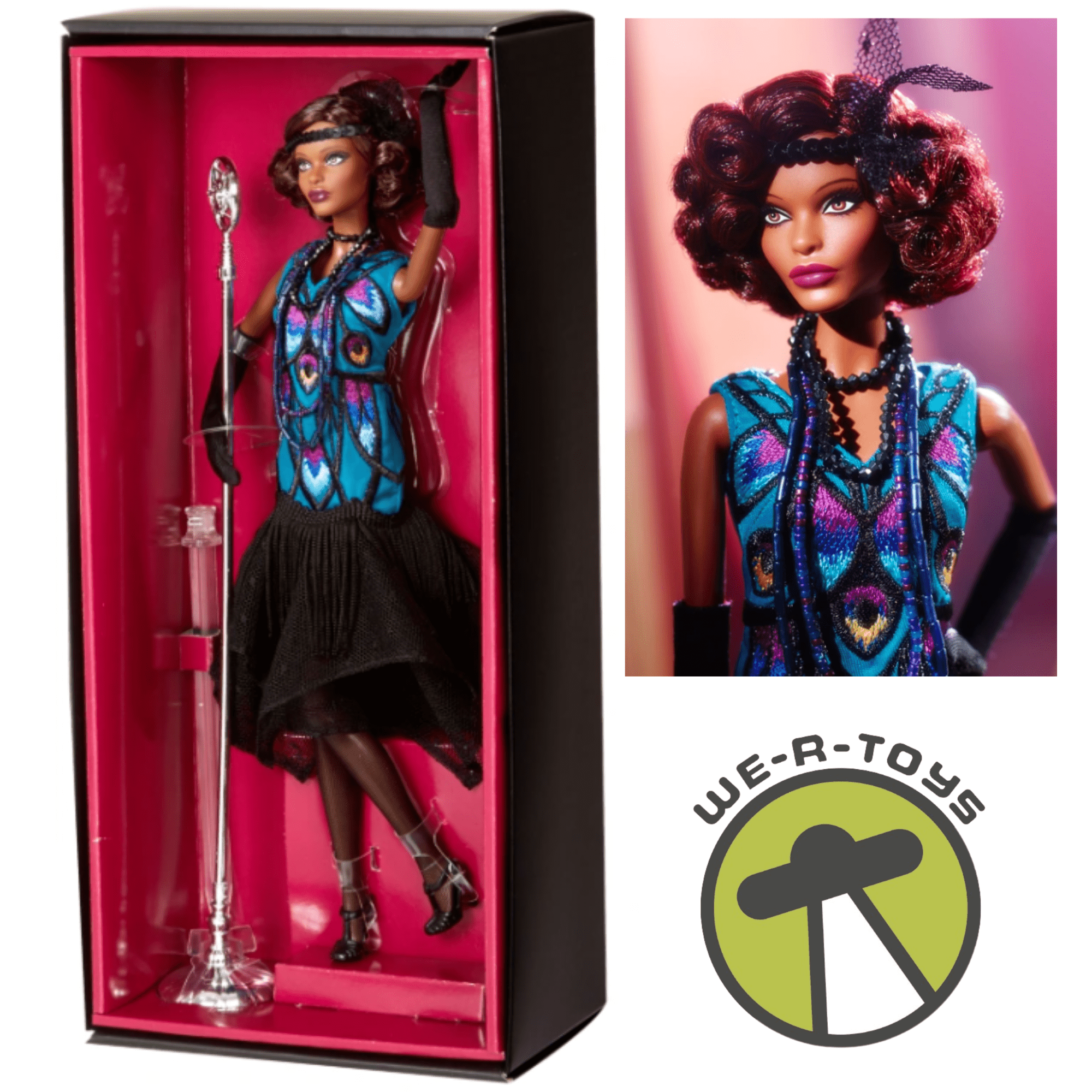 Claudette Gordon Barbie Doll Harlem Theatre Gold Label 2015 Mattel ...