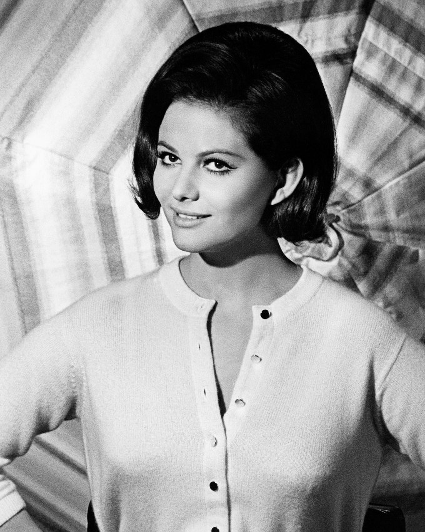 Claudia Cardinale Beautiful Smiling Portrait From Blindfold 1966 24x36 ...