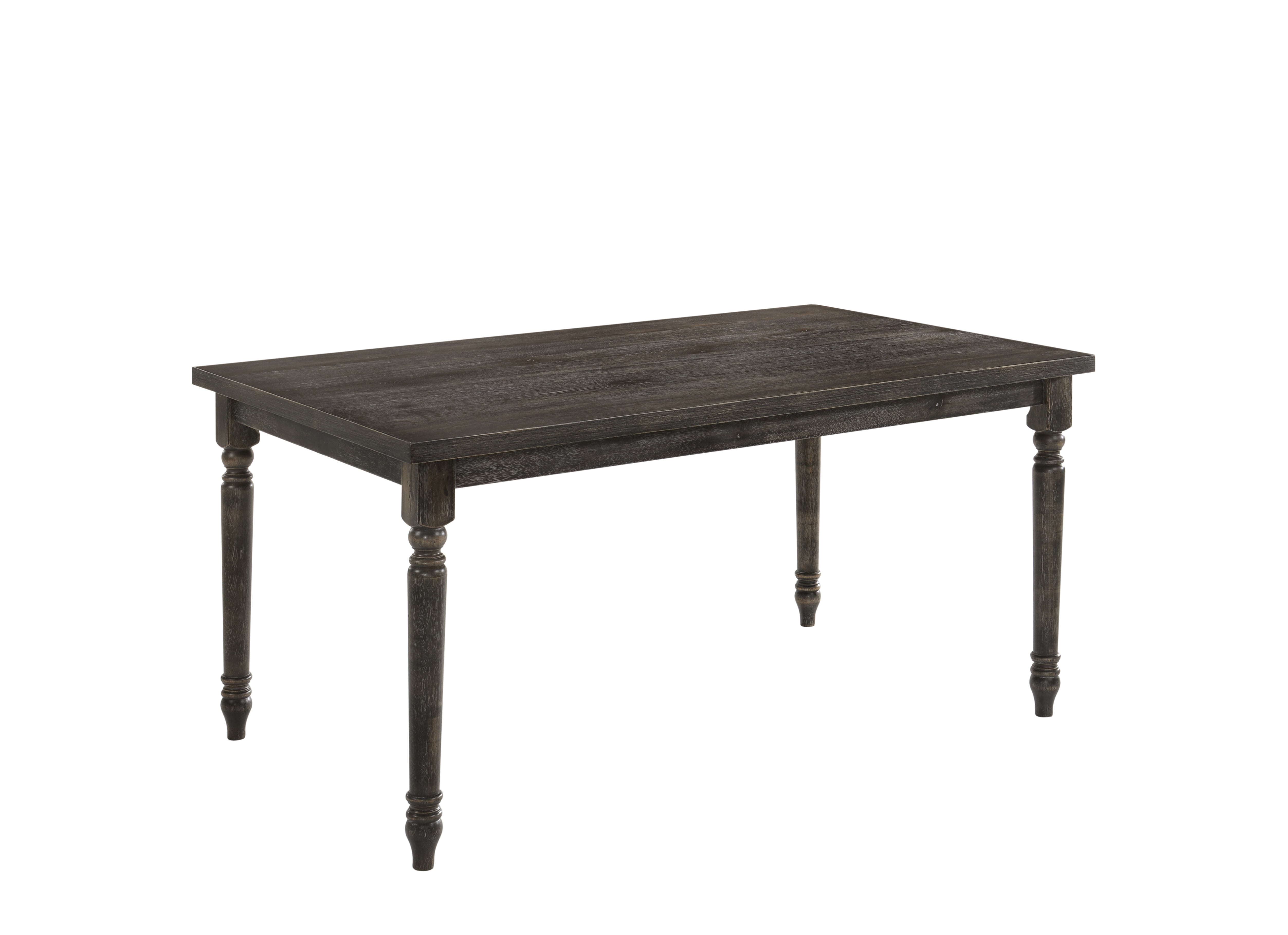 Claudia II Weathered Gray Finish Dining Table - Walmart.com