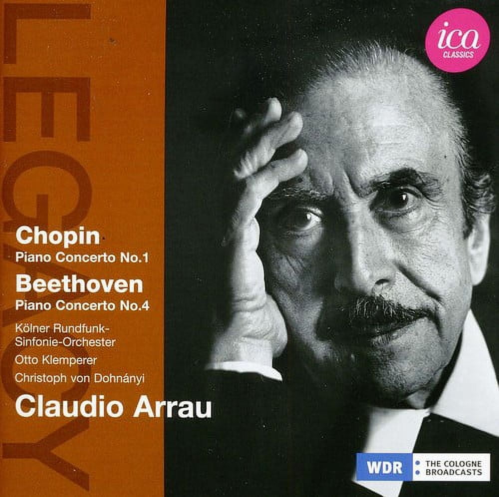 Claudio Arrau - Ica Classics Legacy - Music & Performance - CD - Walmart.com