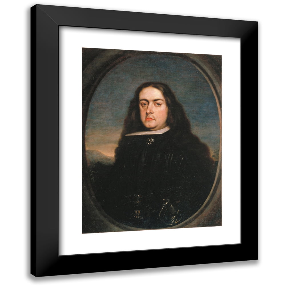 Claudio Coello 14x18 Black Modern Framed Museum Art Print Titled - Juan ...