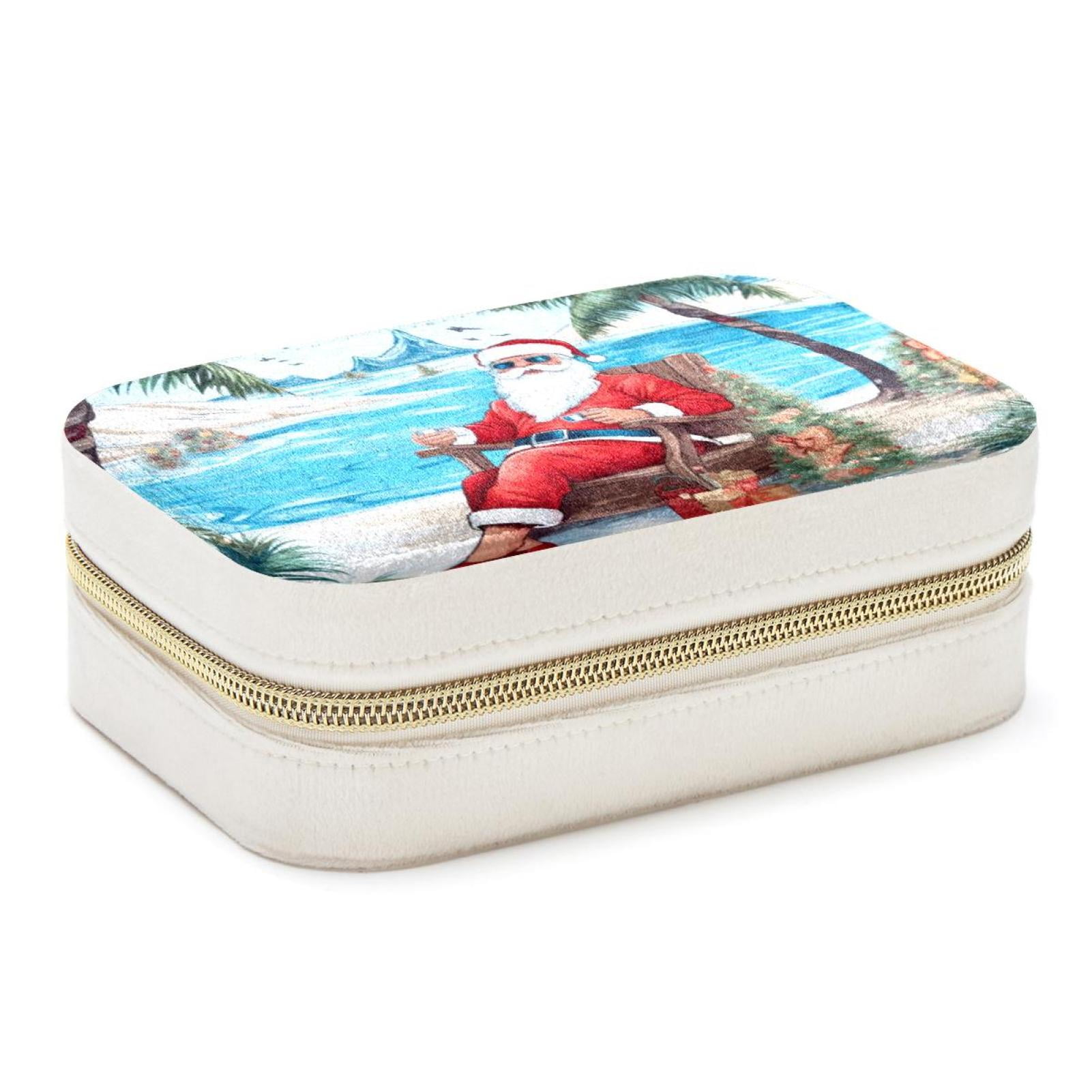 Claus Beach Velvet Portable Travel Organizer Box with Removable ...