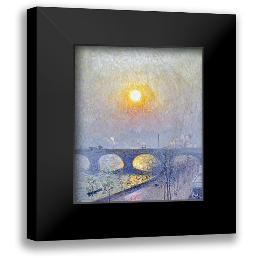 Claus, Emile 12x14 Black Modern Framed Museum Art Print Titled - Sunset ...