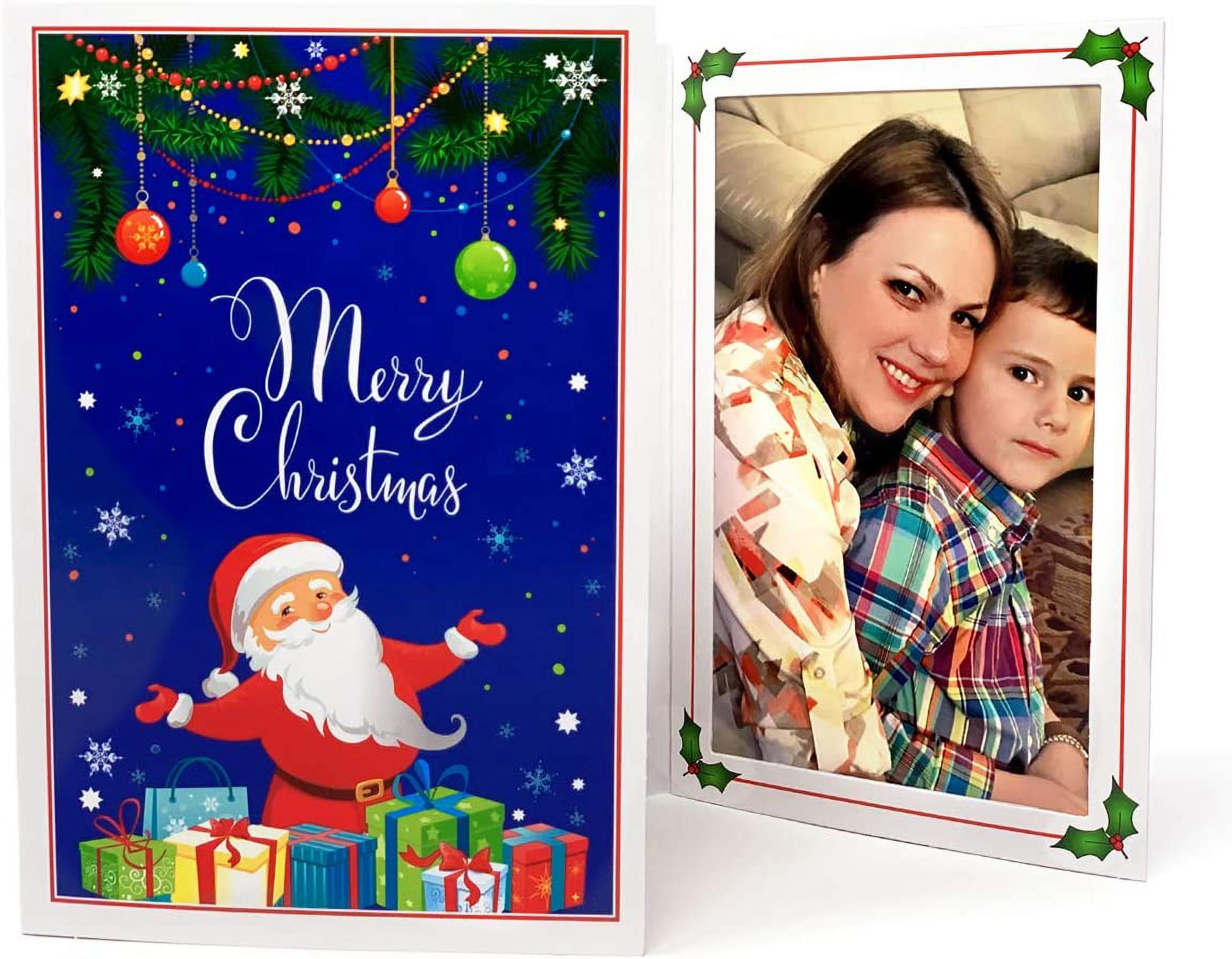 Claus Photo Folder Frame 4x6. Pack of 100. Slide-in Insert Type ...