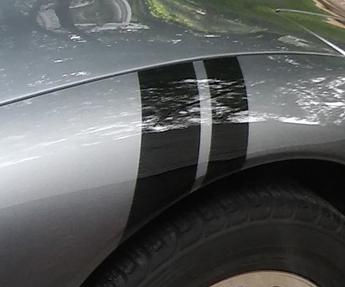 Clausen's World 2" & 3" Fender Racing Stripe also Gun Metal2 CARBON ...