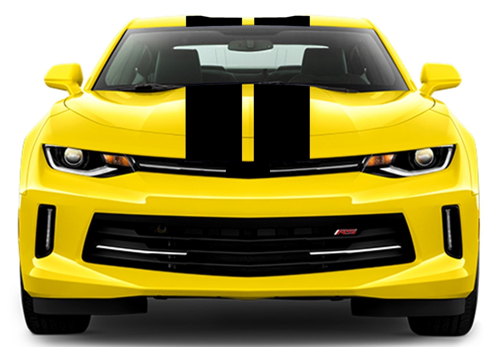 Clausen's World 9" Double Center Racing Stripes Vinyl Decal ...