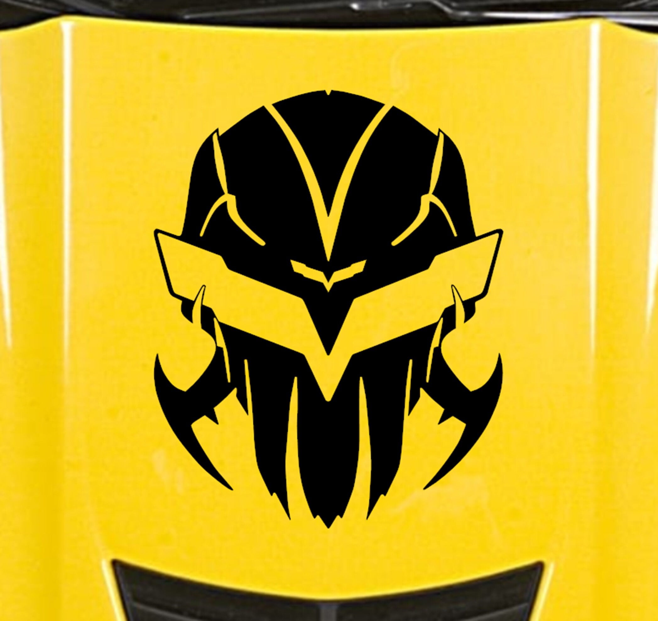 Clausen's World Design VETTATOR SKULL Hood/Door/Window Vinyl Decal 3 ...