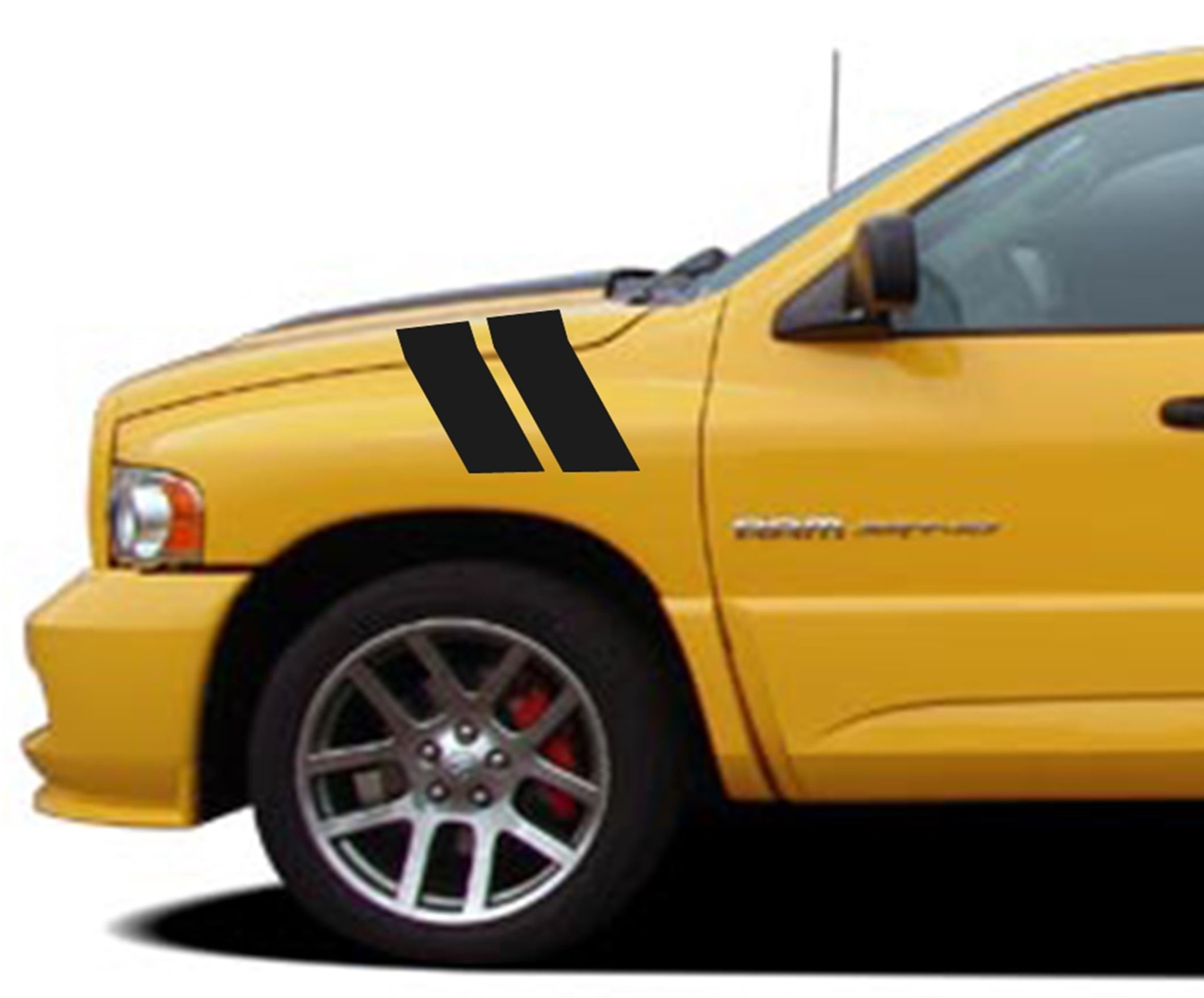 Clausen's World Truck Fender Hood Hash Bars vinyl Racing Stripes Sport ...