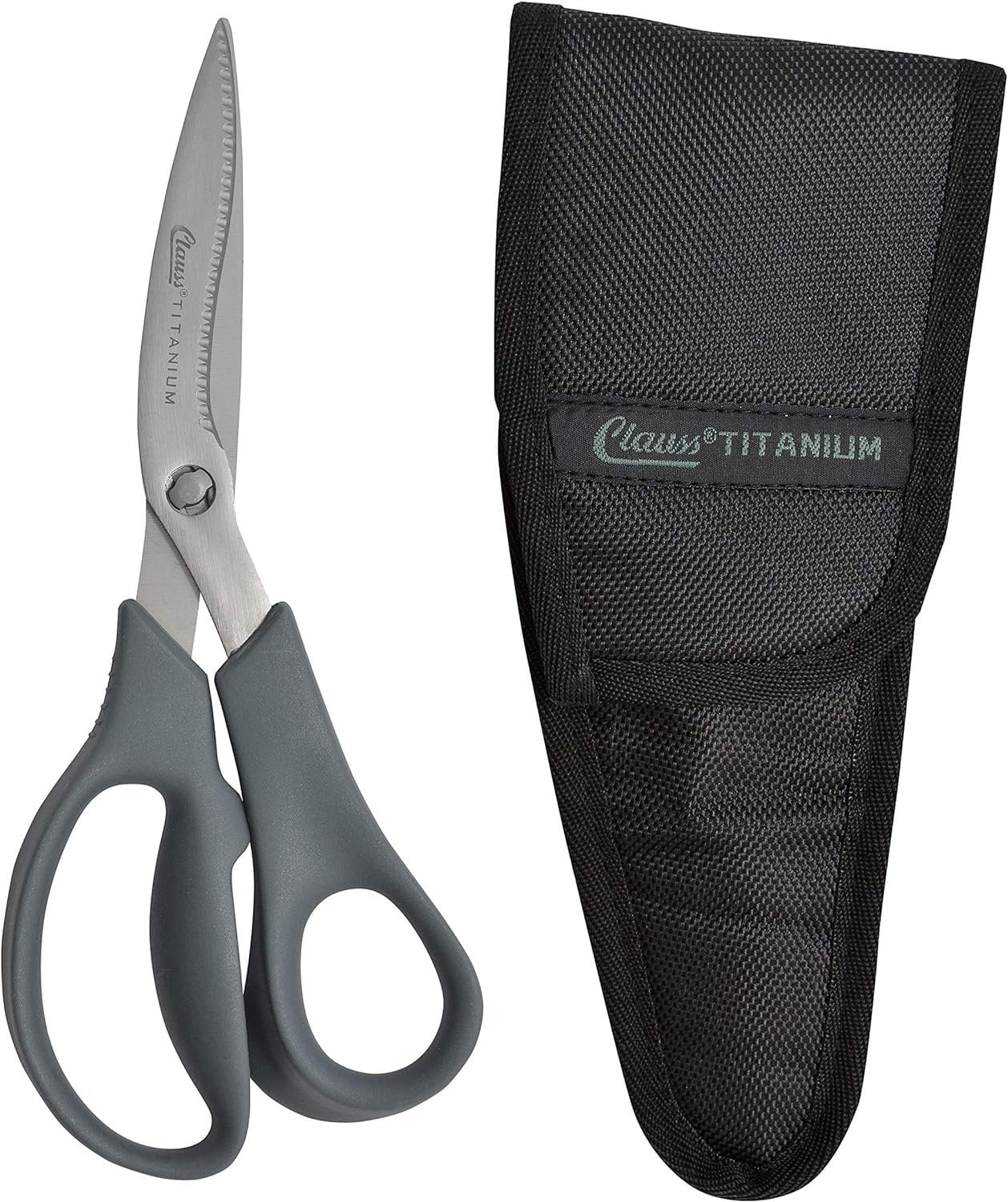 Clauss 8 Bent Titanium Multipurpose Shears with Detachable Handles ...
