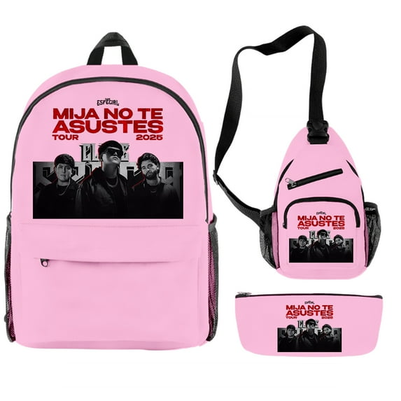 Clave Especial Cosplay Backpacks 3 Pieces Sets Casual Shoulder Bag ...