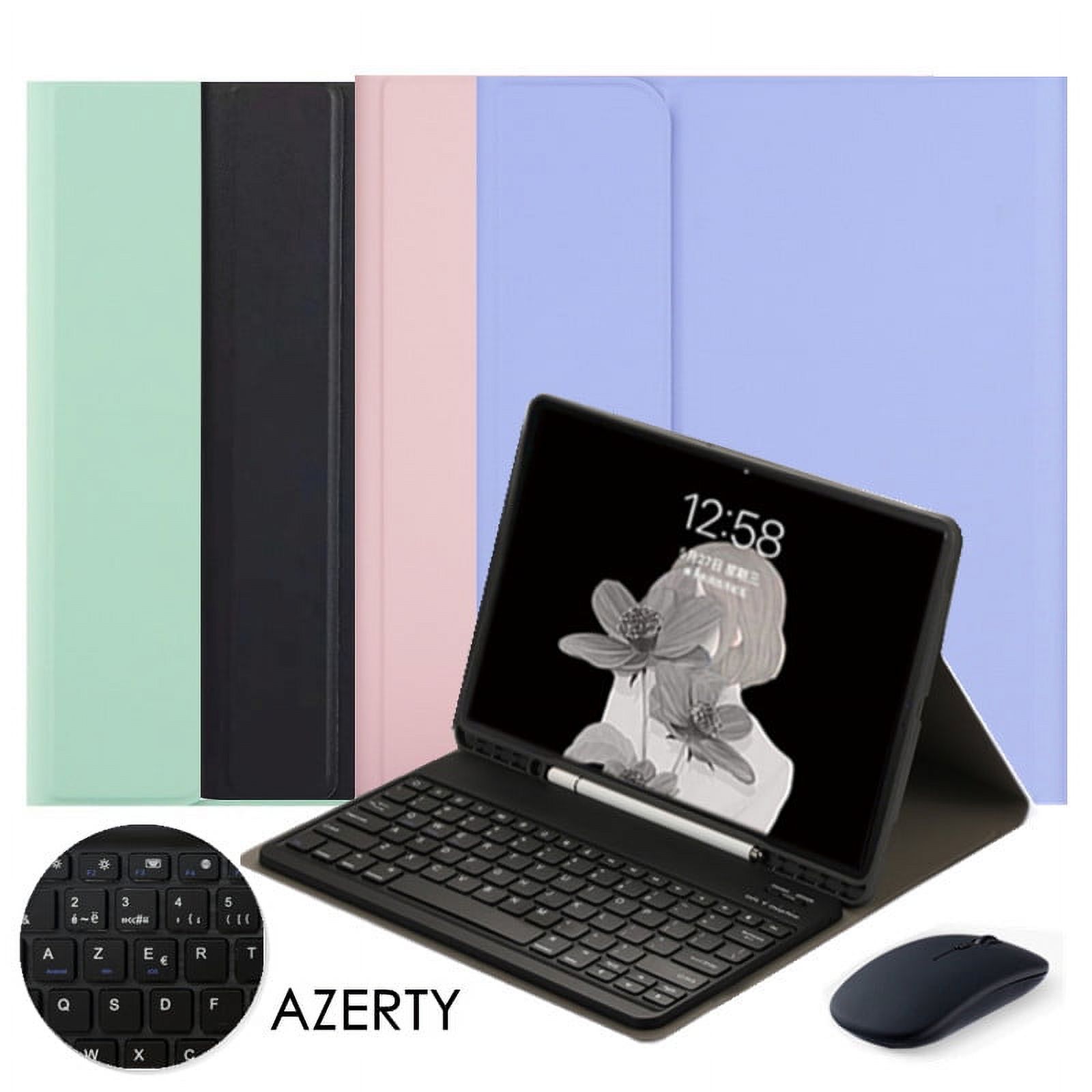 Clavier Azerty Keyboard Case for iPad 10 Generation Case 2022 Russian ...