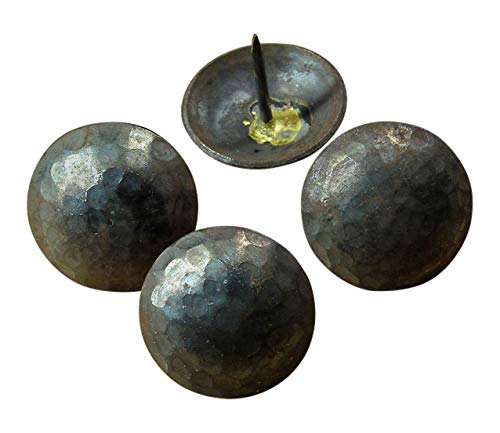 Clavos, 1 1/4" Round Hammered, Unfinished Iron, Decorative Door Nails ...