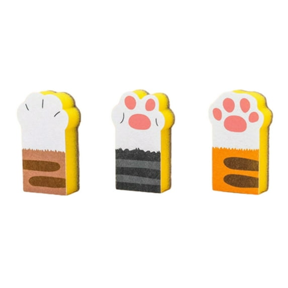 Claw Cleaning Sponge Block | 3-Pack Kitchen Sponges for Pots & Pans ...