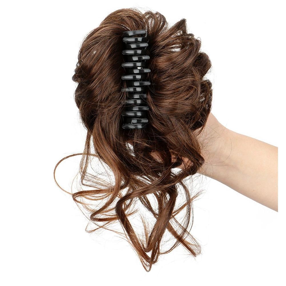 Claw Clip Messy bun-Light Blonde Large Messy Bun Hair Pieces for Women ...