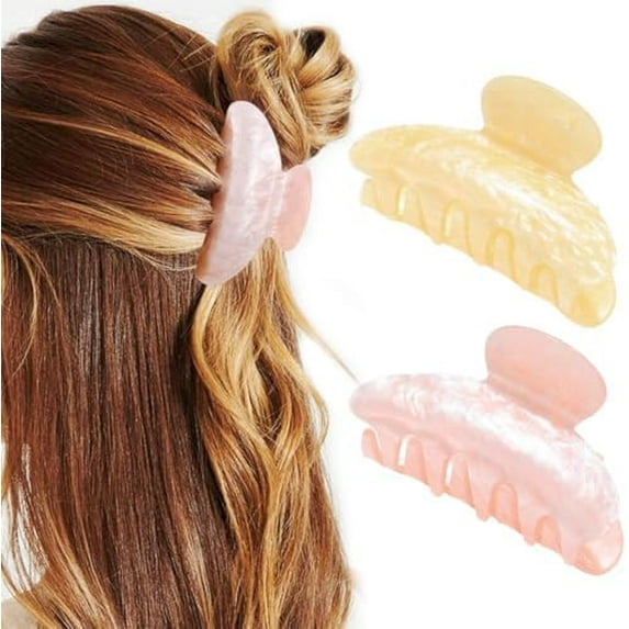 Claw Clips Hair Clips Cute Hair Claw Barrettes Medium Nonslip Hair Claw ...