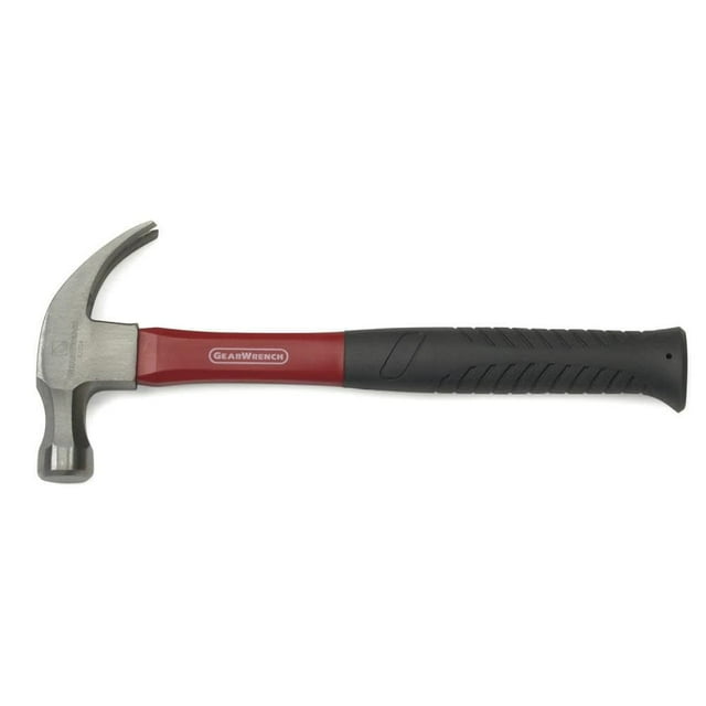 Claw Hammer,Curved Claw,Fiberglass,16 oz GEARWRENCH 82254 - Walmart.com