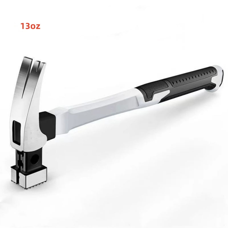 Claw Hammer Stainless Steel Long Handle Double Nail Groove Hammer Labor ...