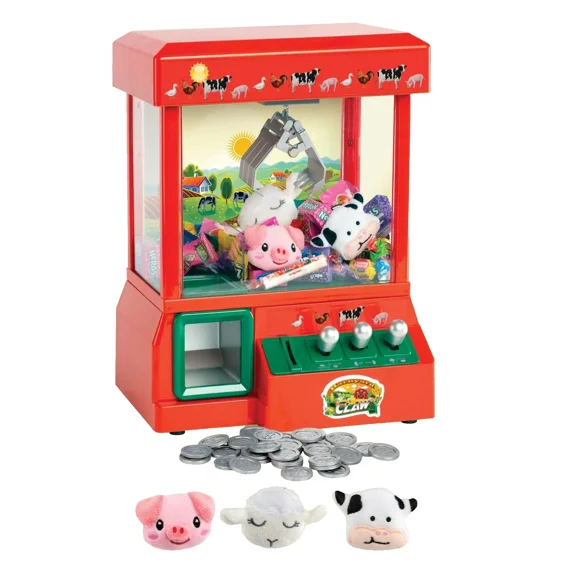 Claw Machine Arcade Game - Electronic Mini Candy and Toy Grabber ...