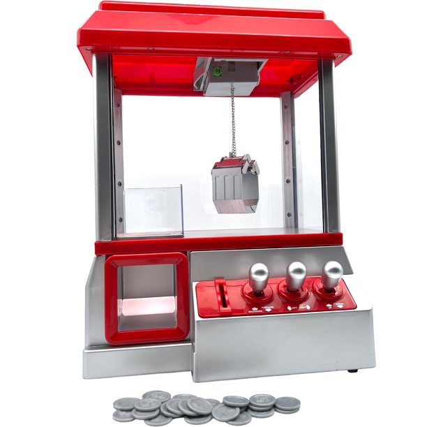 Claw Machine Arcade Game Toy Grabber with Electronic LED Lights ...