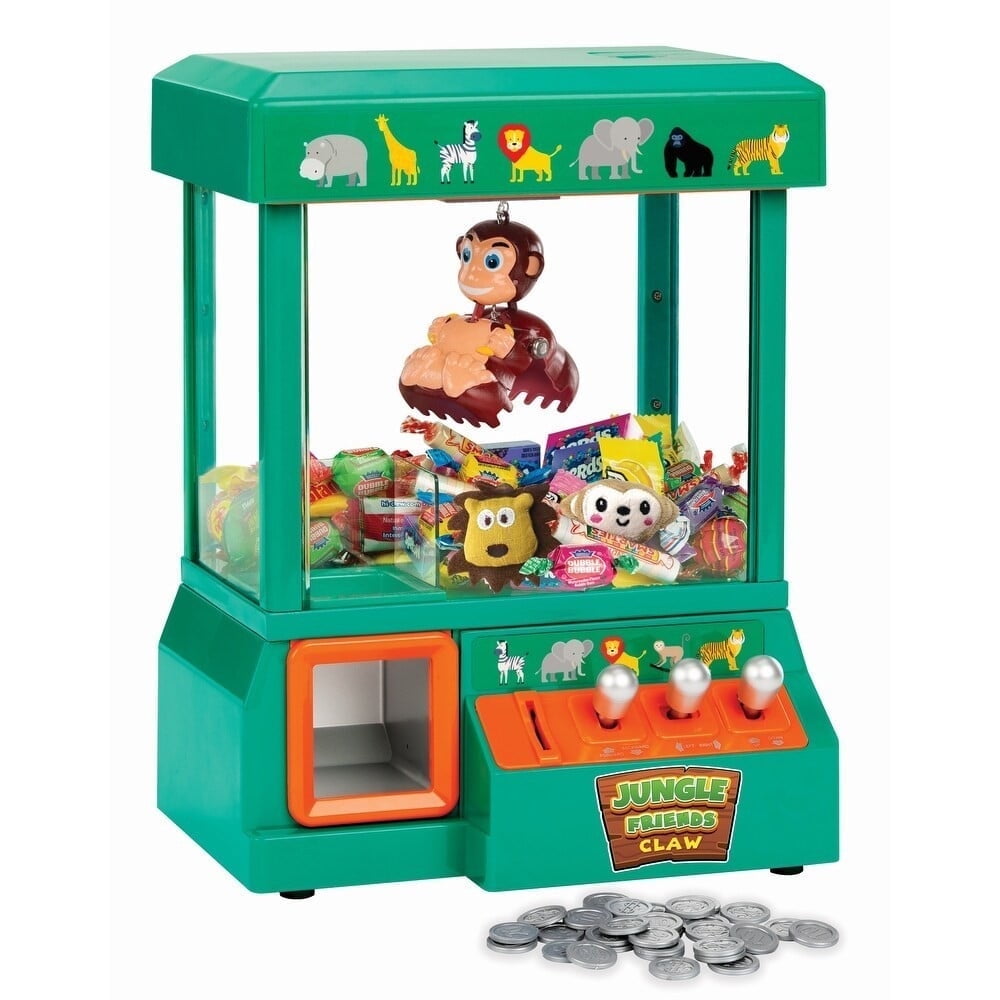 Claw Machine Arcade Game with Sound, Cool Fun Mini Candy Grabber Prize ...