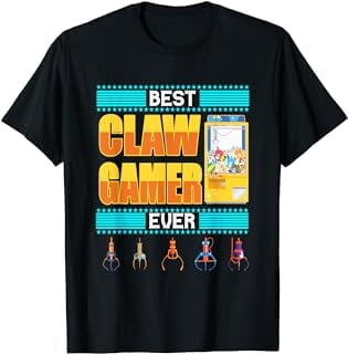 Claw Machine - Best Claw Gamer ever Crane Game T-Shirt - Walmart.com