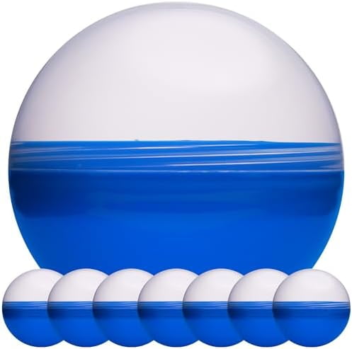 Claw Machine Capsules Translucent Blue Plastic Sphere Large Party Favor ...