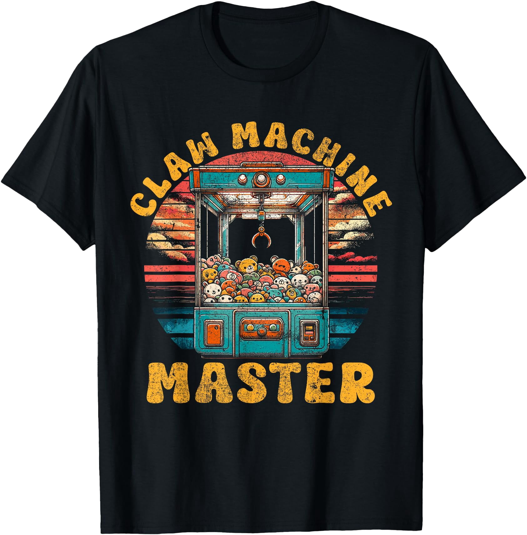 Claw Machine Claw Machine Master Crane Game T-Shirt,Navy Blue Color ...