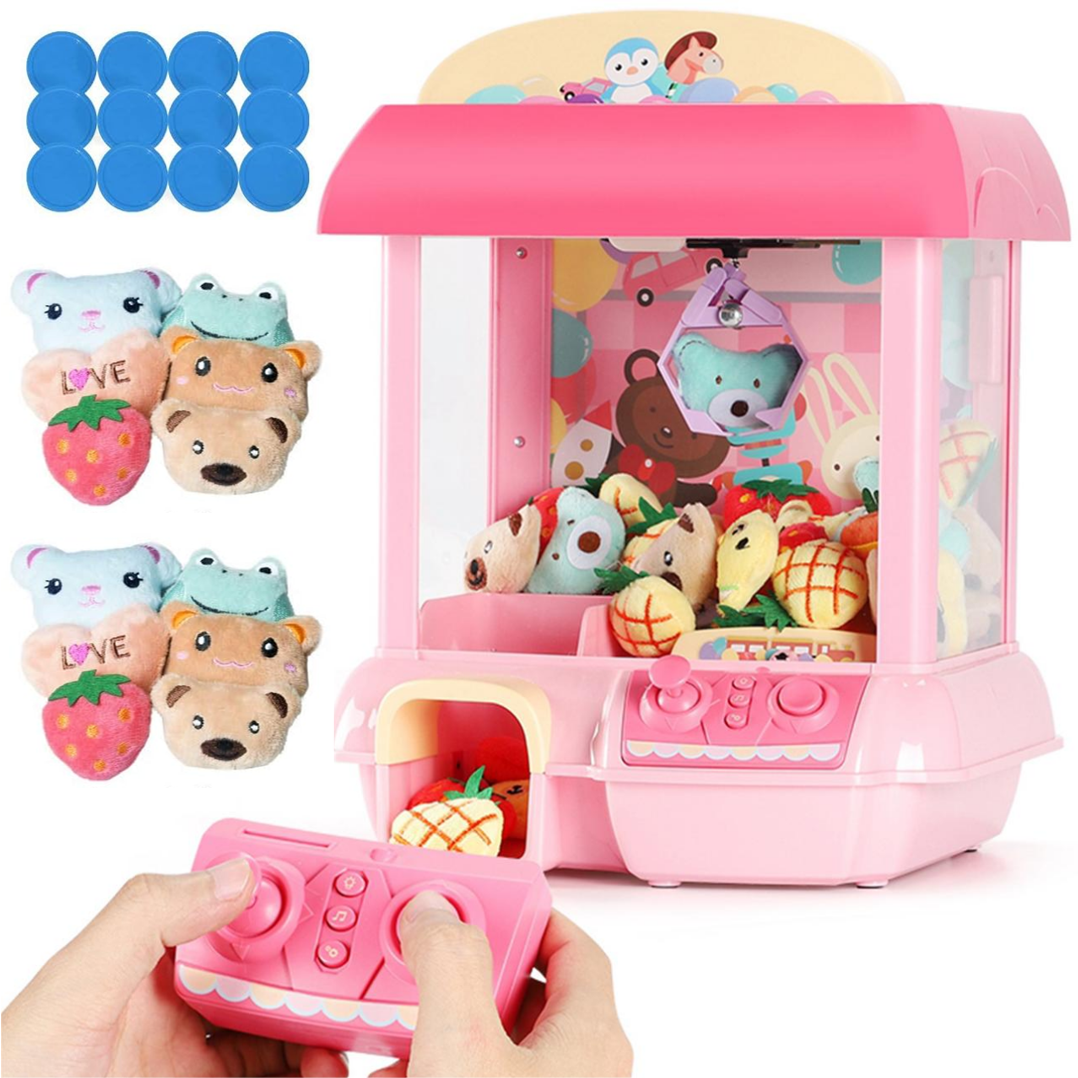 Automatic Claw Machine, Vending Prize Machine Dispenser with LED Light ...