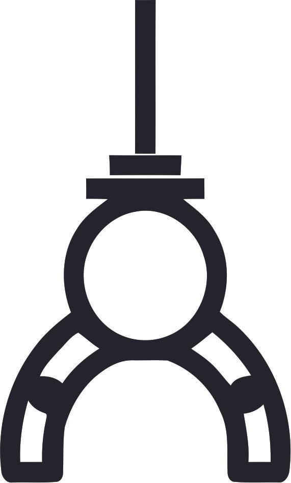 Claw Machine Toy Playroom Playground Children Cartoon Wall Sticker Art ...