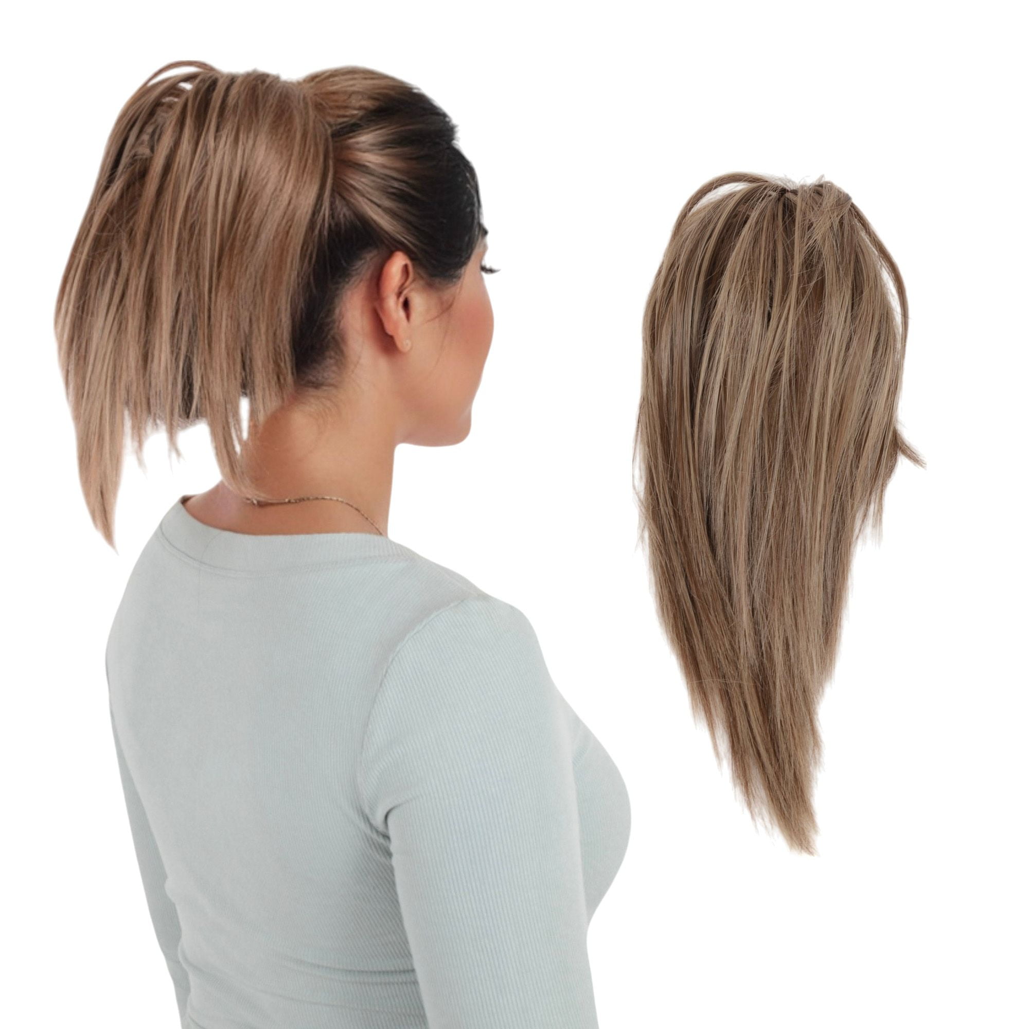 Claw On Ponytail Synthetic Hair Clip In Hair s Hair Piece Ponytail Tail ...