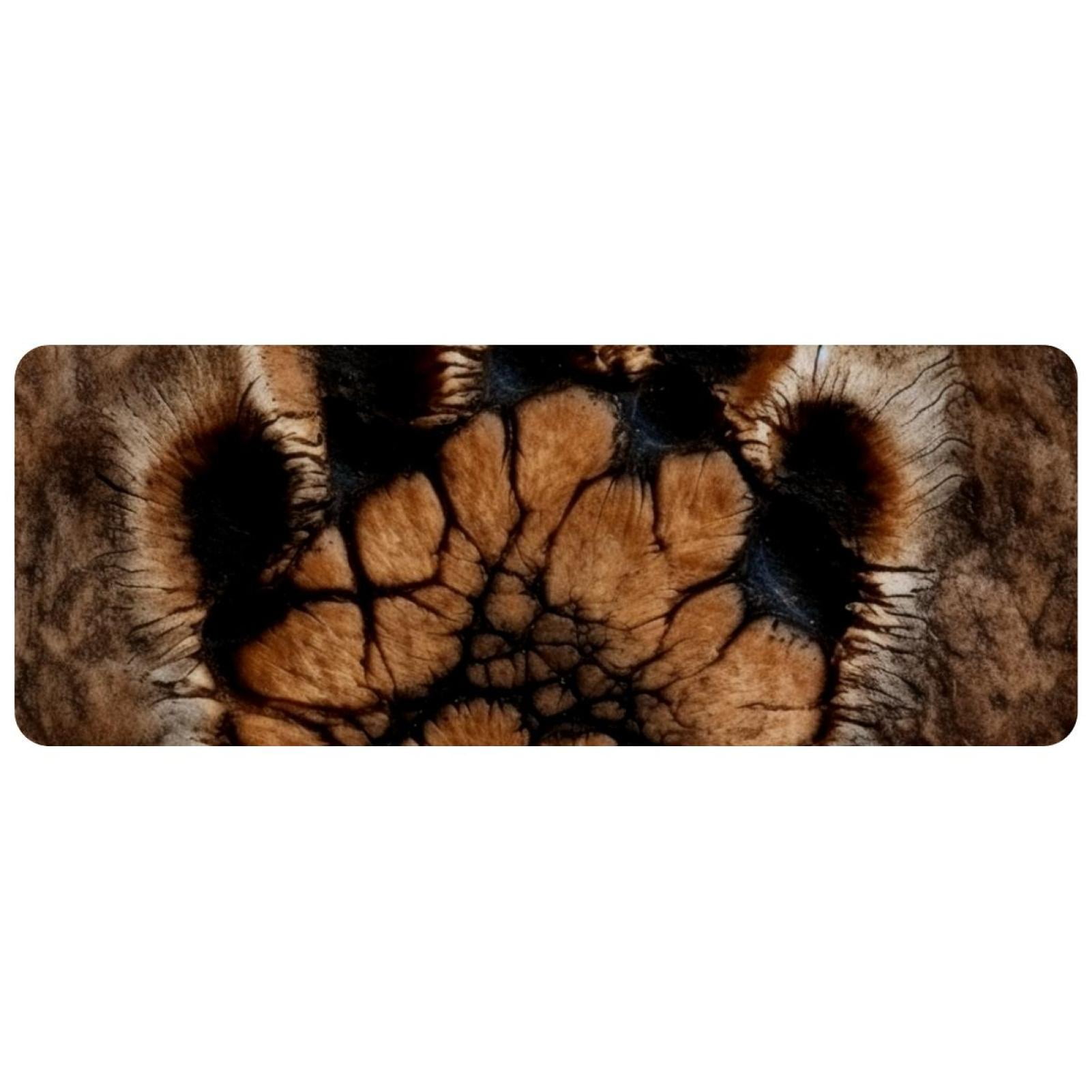 Claw Paw Foot Print Mouse Pad, Rubber Base Computer Mouse Pads for ...