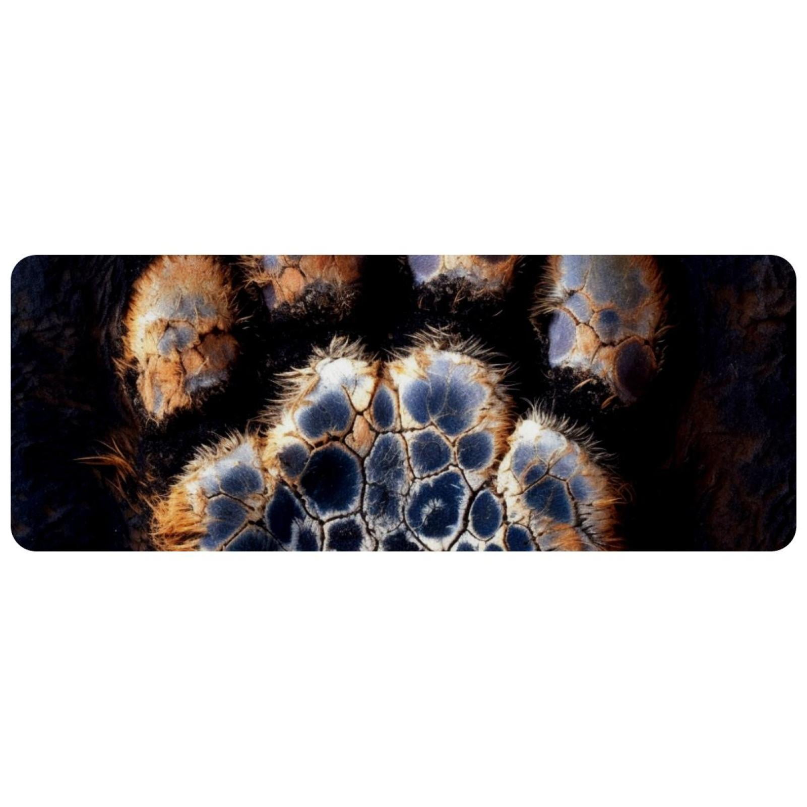 Claw Paw Foot Print Mouse Pad, Rubber Base Computer Mouse Pads for ...