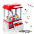 Free Shipping! Claw Toy Grabber Machine with Sound, Kids Mini Candy Toy ...